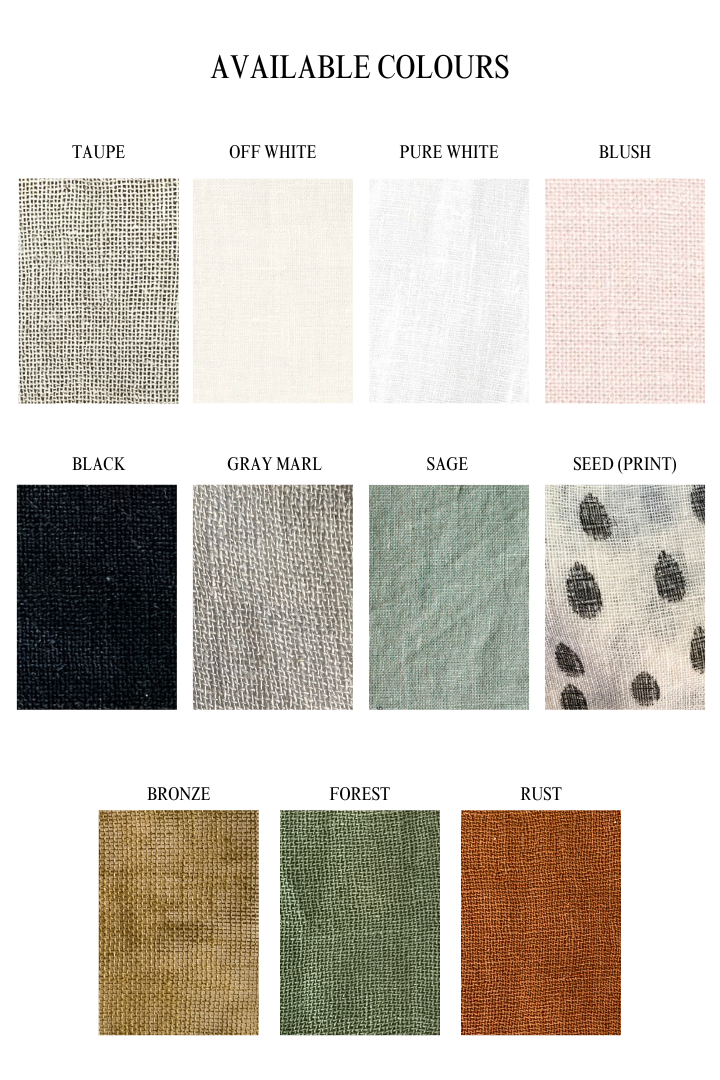 Linen Light Shade - Metro Shade (11 colours + 2 sizes) – Lumiere Shades