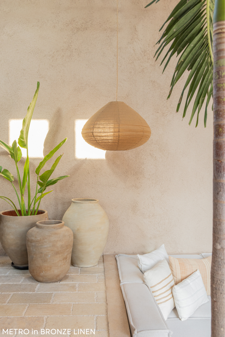 Linen Light Shade - Metro Shade (11 colours + 2 sizes) – Lumiere Shades