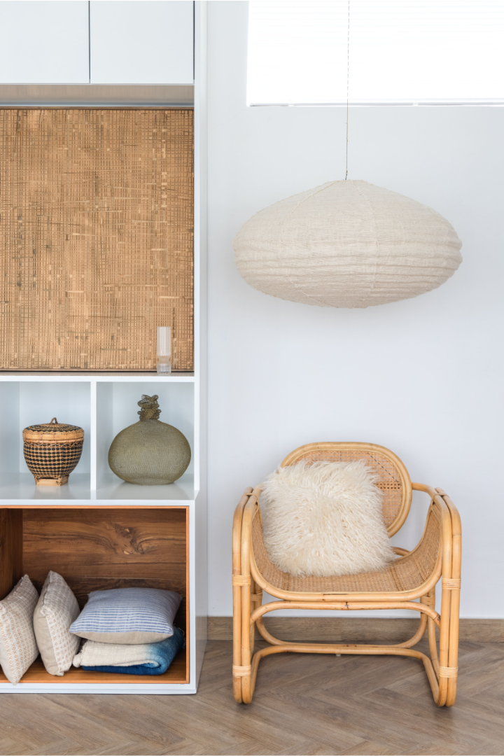 Woven Cotton Light Shade - Dome Shape – Lumiere Shades